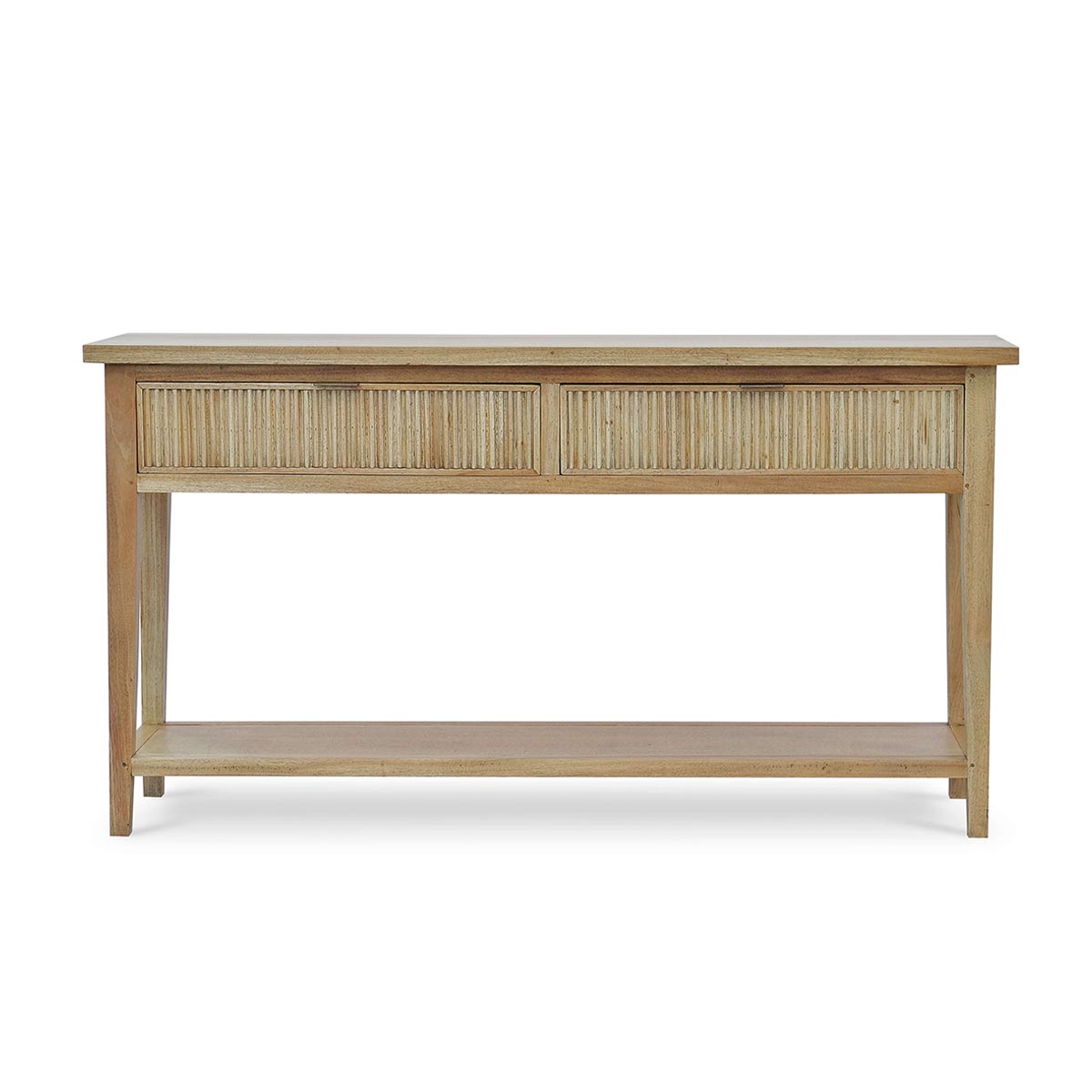 Kagu Console Table In Rattan Natural