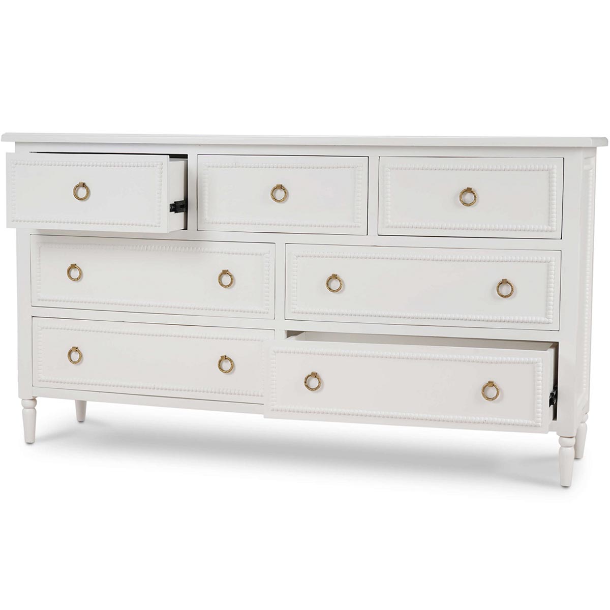 Huntley 9 Drawer Dresser in Straw Wash