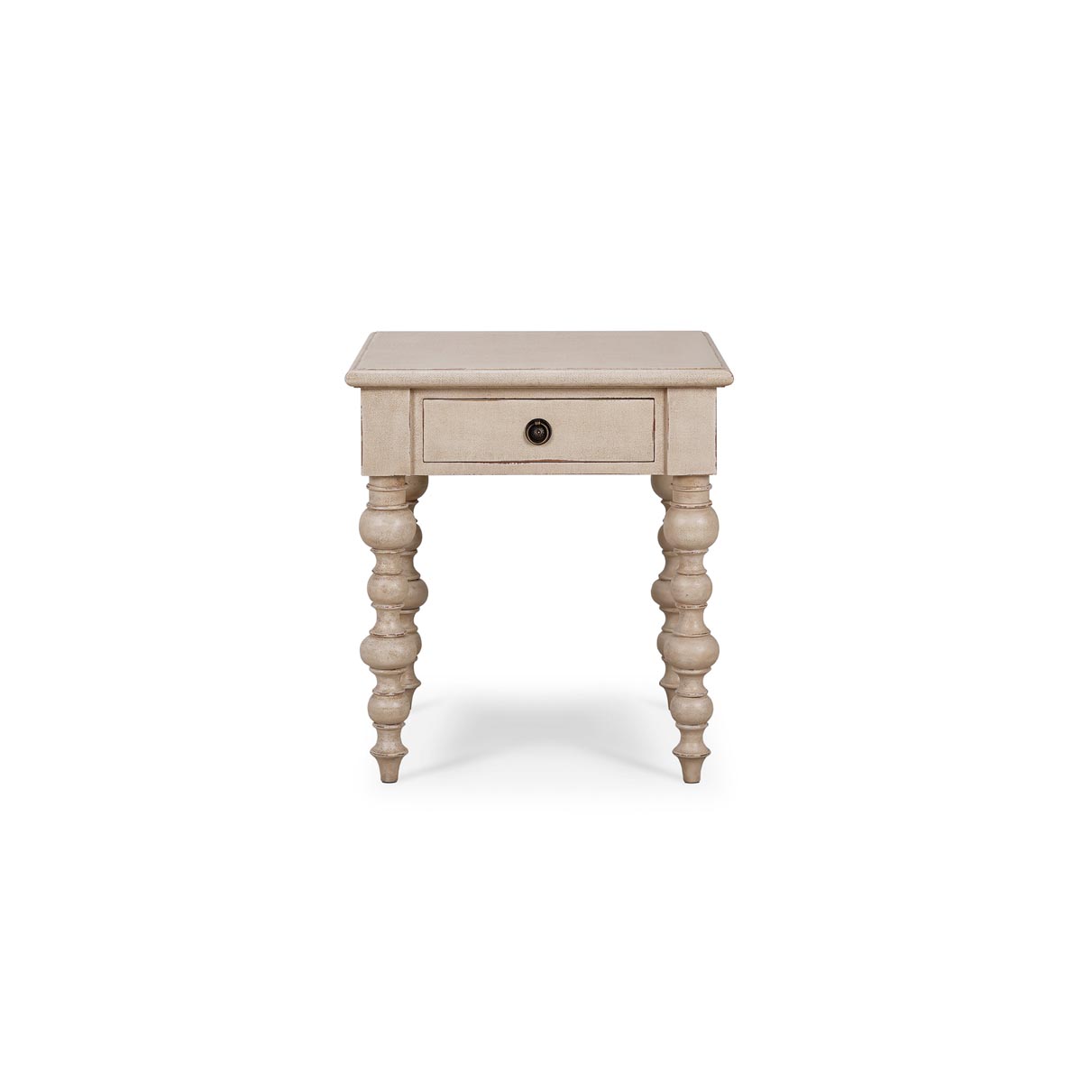 Milan Linen Wrapped Side Table