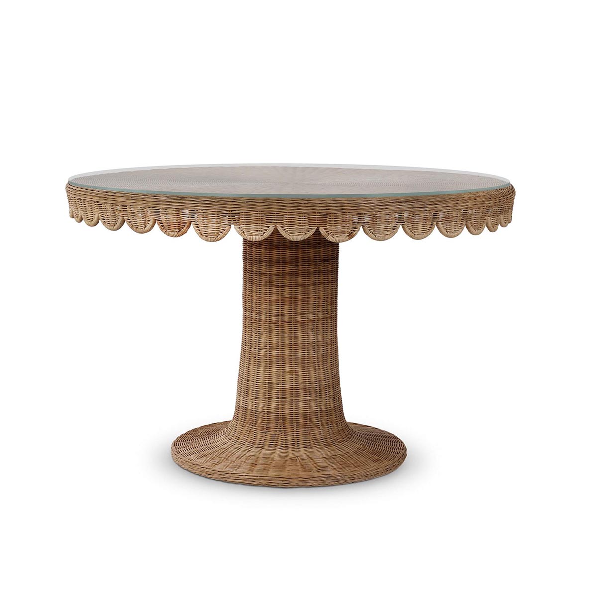 Trestle Round Dining Table