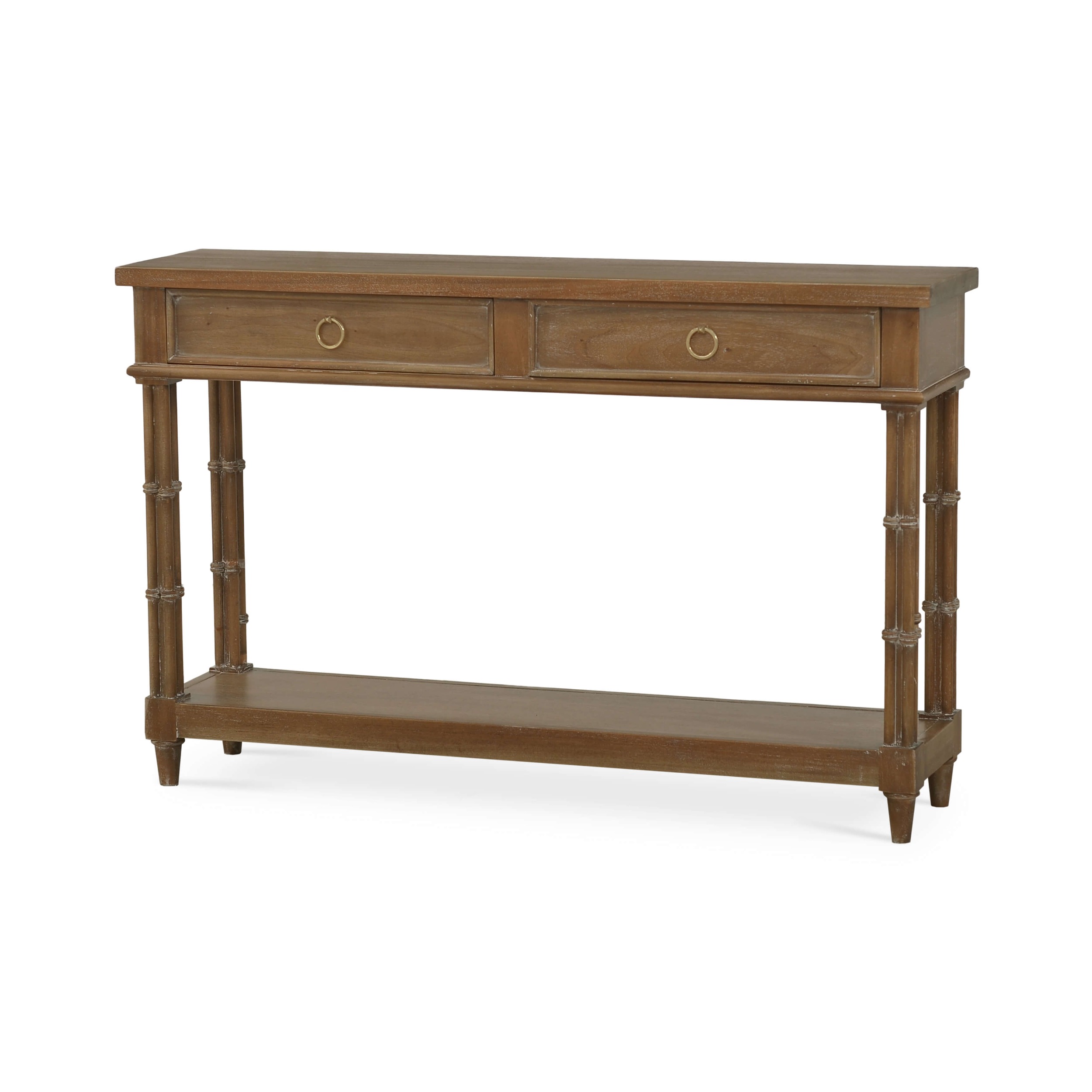 Farringdon Small Console in Straw Wash